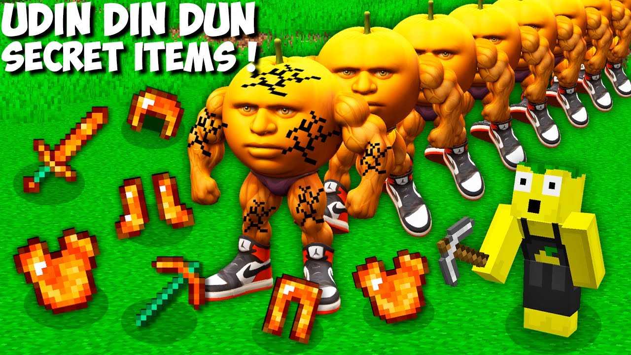 How to MINE UDIN DIN DUN AND GET RAREST ARMOR in Minecraft ? BRAINROT ...