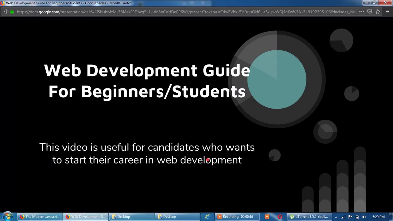 Beginner's web development guide in Tamil | UI development - YouTube