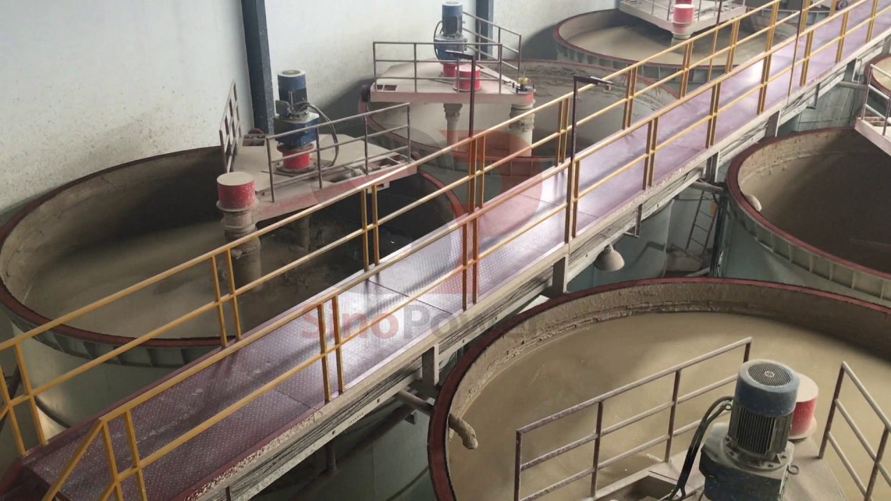 Automatic AAC Block Raw Materials Mixing System - YouTube