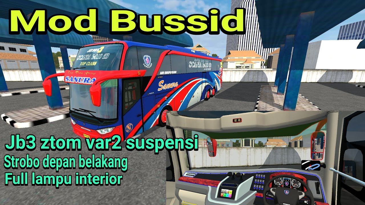Mod bussid|JB3 Scania K410iB by Ztom - YouTube