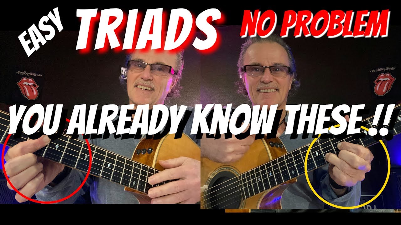 EASY TRIADS You Already Know - YouTube