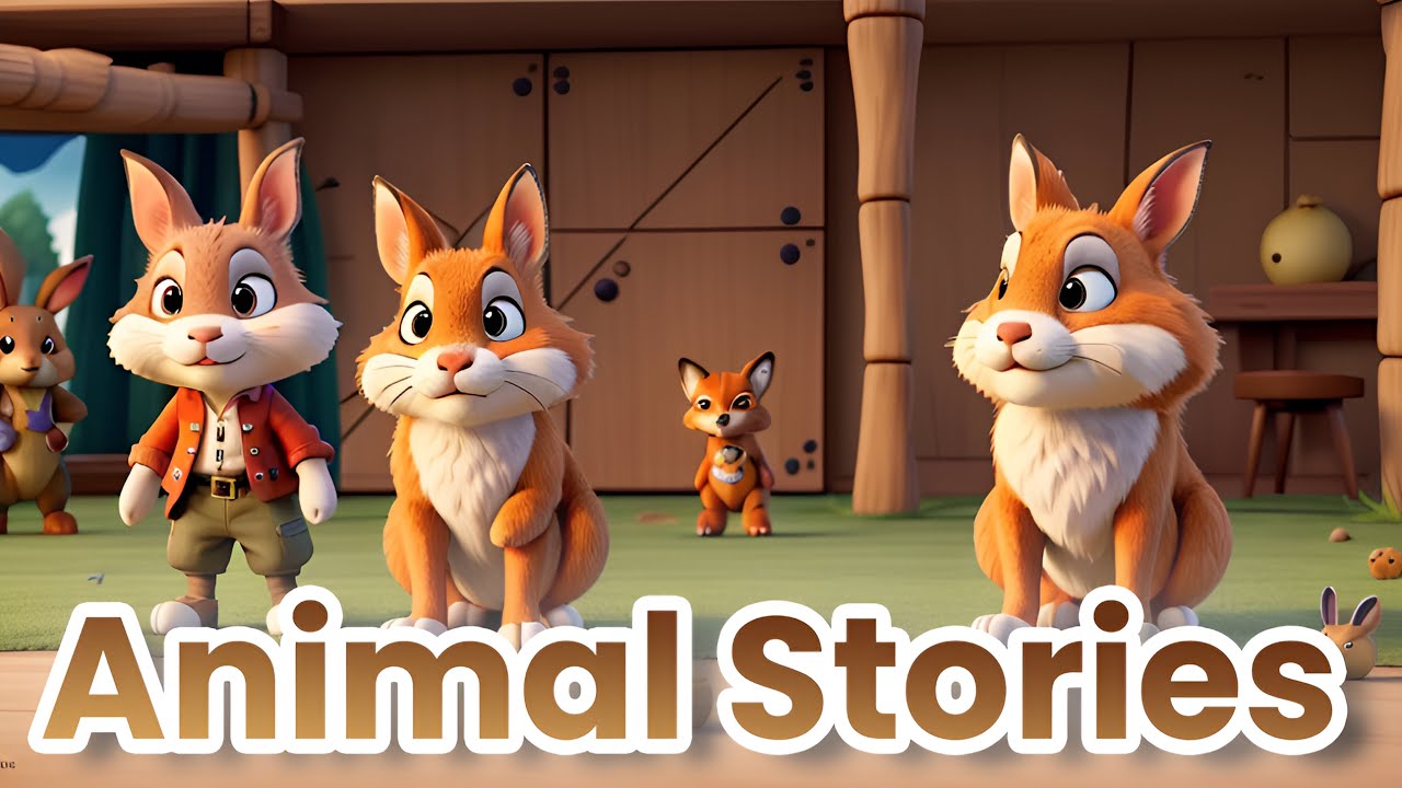 The Wise Owl, the Clever Fox, and the Brave Rabbit |Animal moral ...
