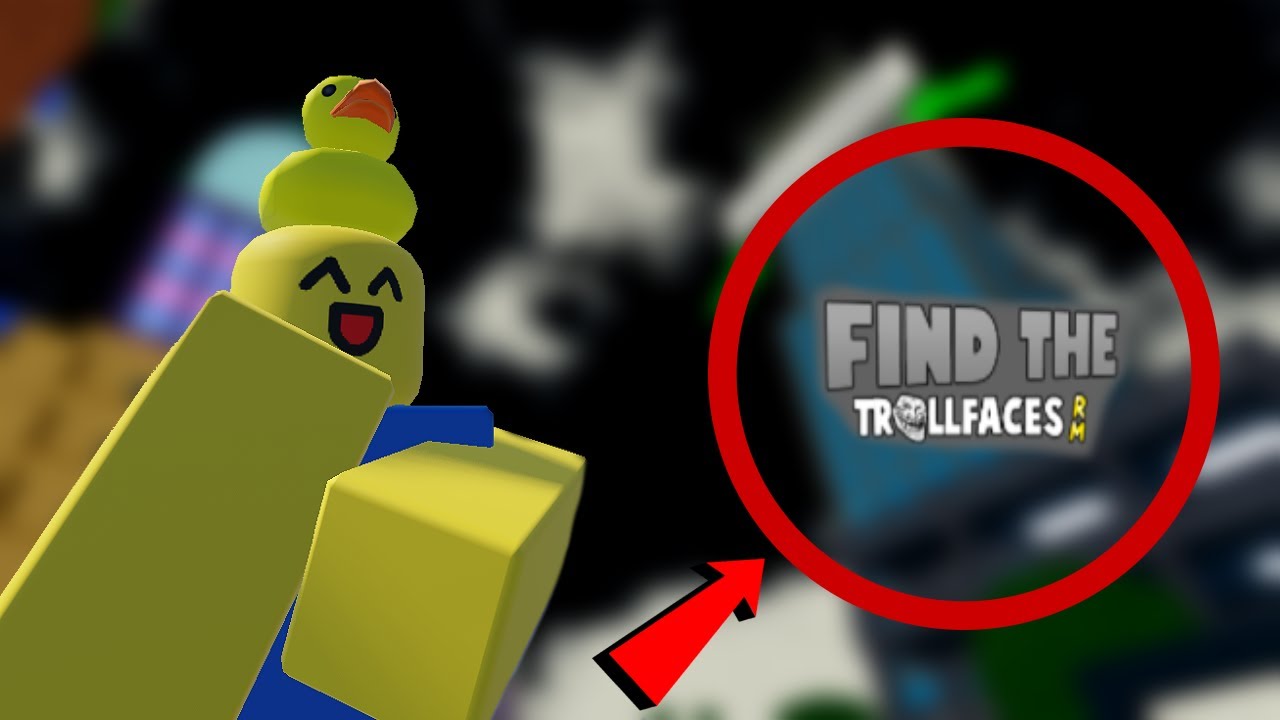 How To Find Trollface Logo (Find The Trollfaces: Re-memed) - YouTube