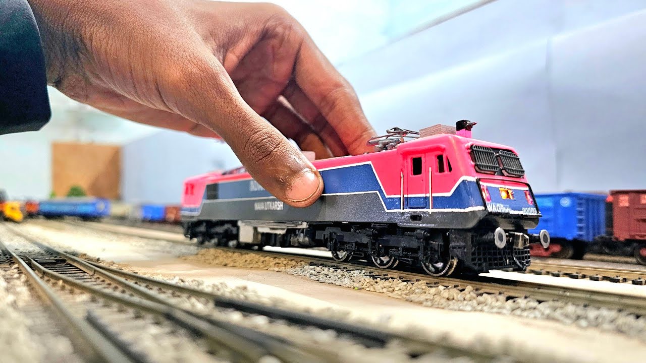 WAG-9HH Loco (Ho Scale Model) #90009 Made by @Ajkstrain Test Run ...
