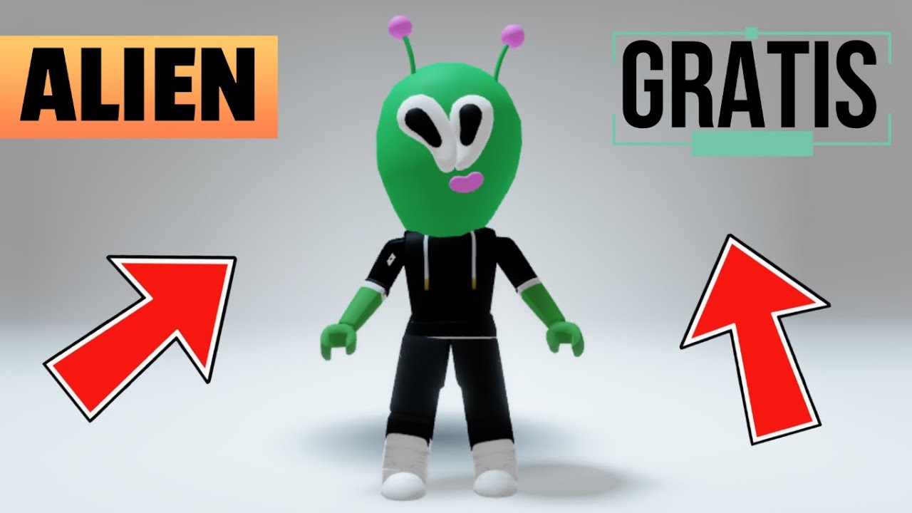 ALIEN EN ROBLOX GRATIS 😱 Roblox Personaje - YouTube