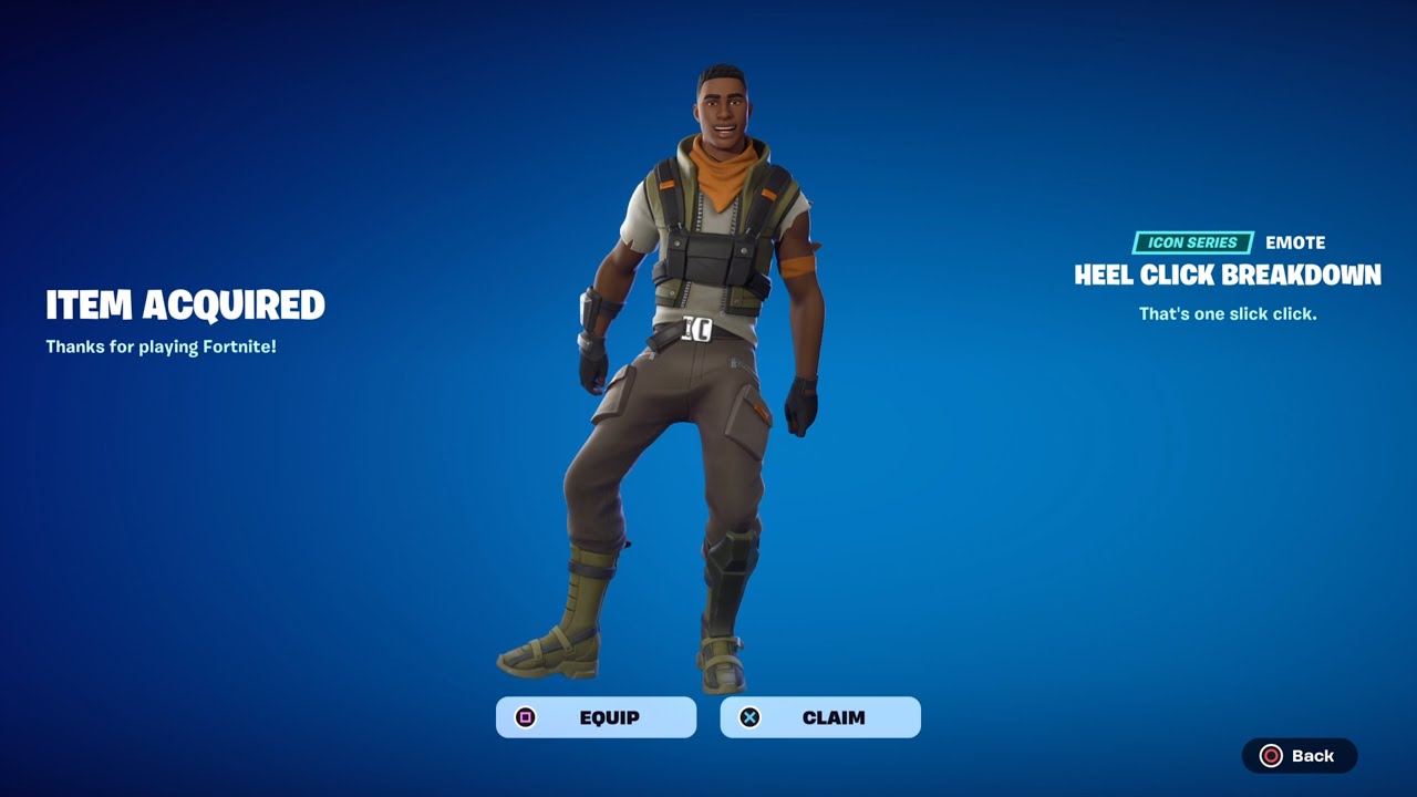 How To Get Heel Click Breakdown Emote For FREE! (Fortnite) - YouTube