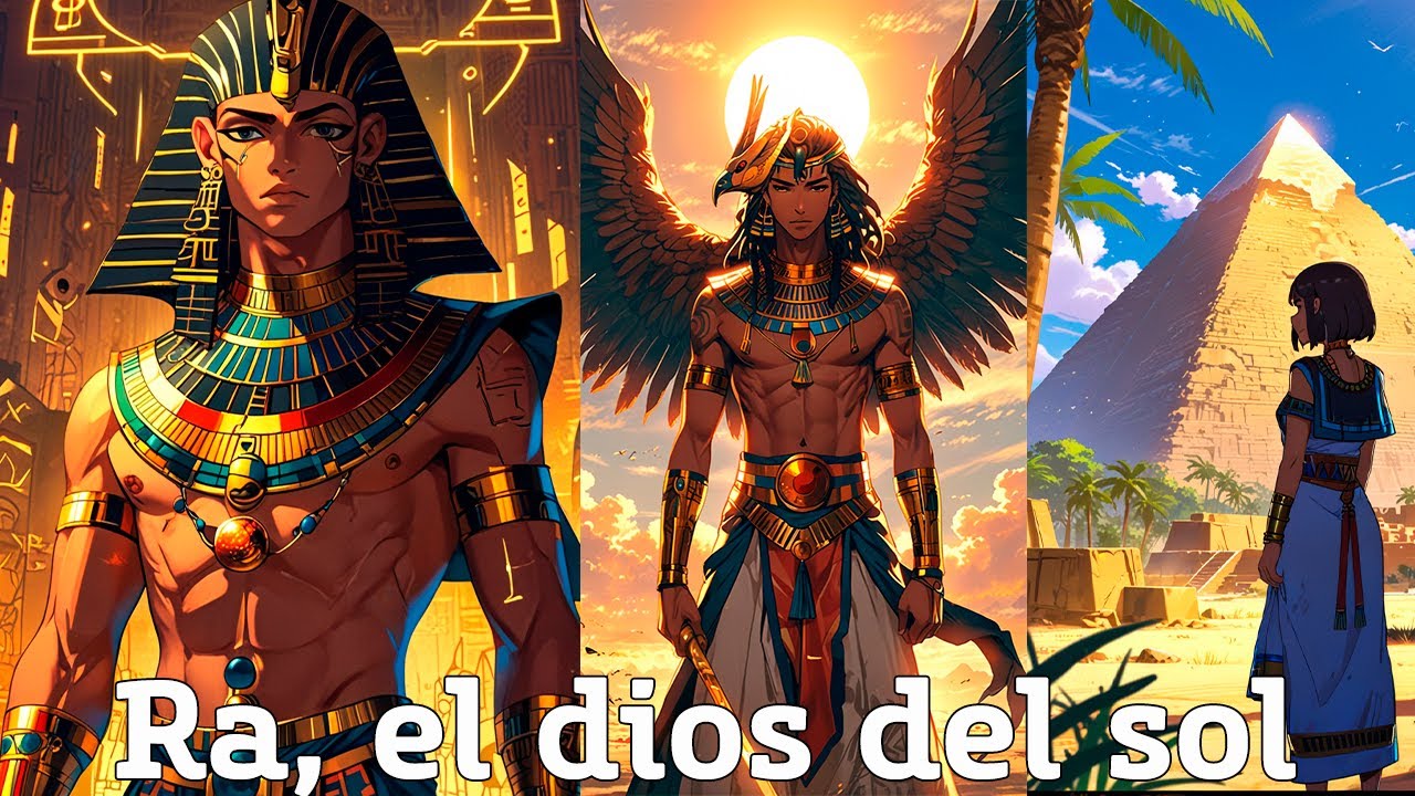 Ra, el dios del sol y culto del dios Ra | Mitología Egipcia - YouTube