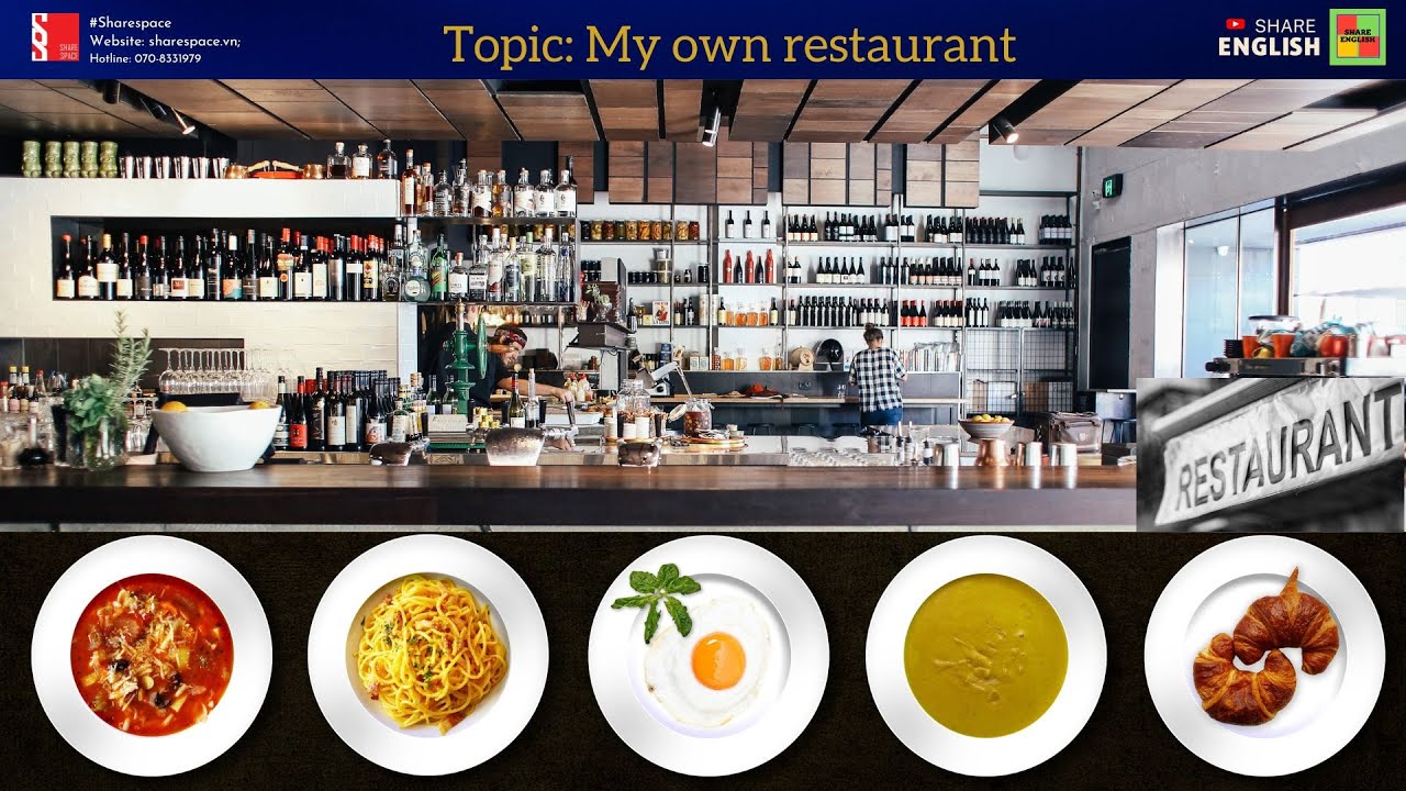 Reading and listening: My own restaurant - YouTube