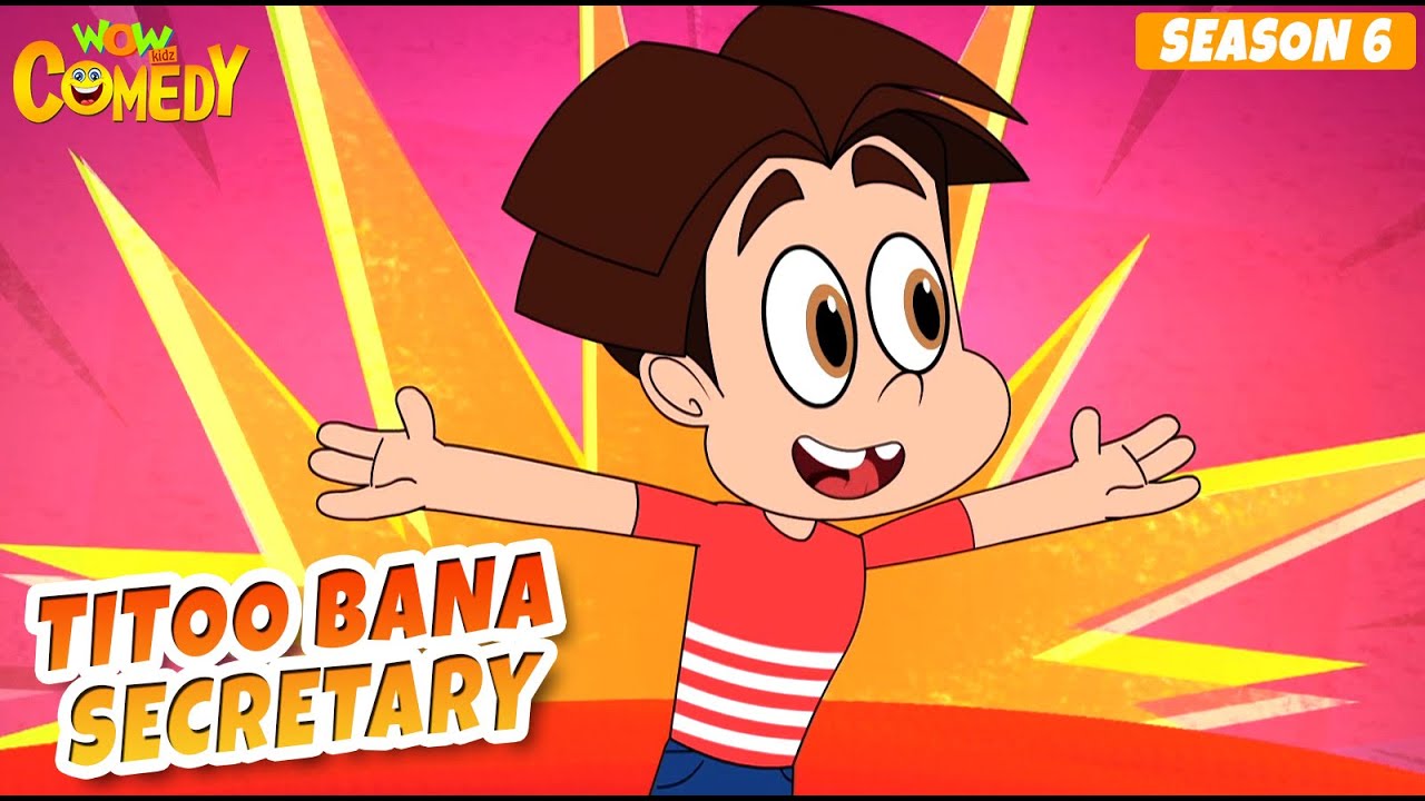 Titoo Bana Secretary | Titoo Funny Cartoon | S06E10 | Hindi Cartoon for ...