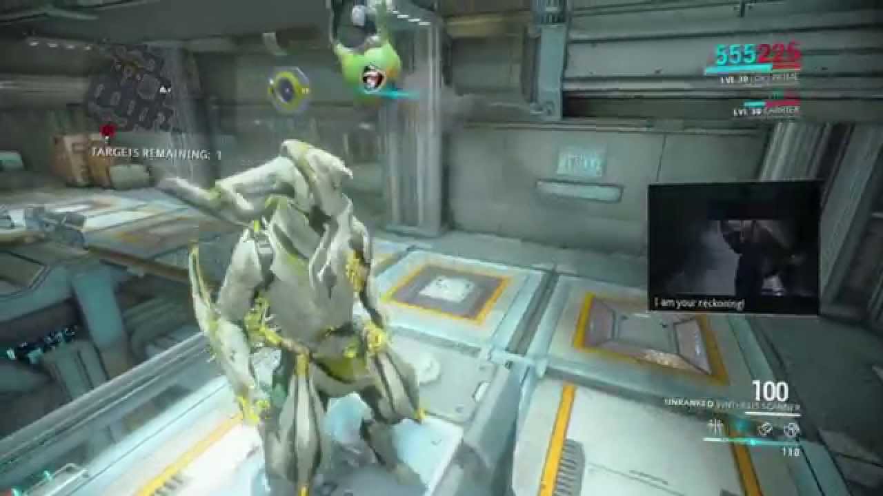 Warframe - Stalker Poses For A Quick Scan Before Vanishing - YouTube