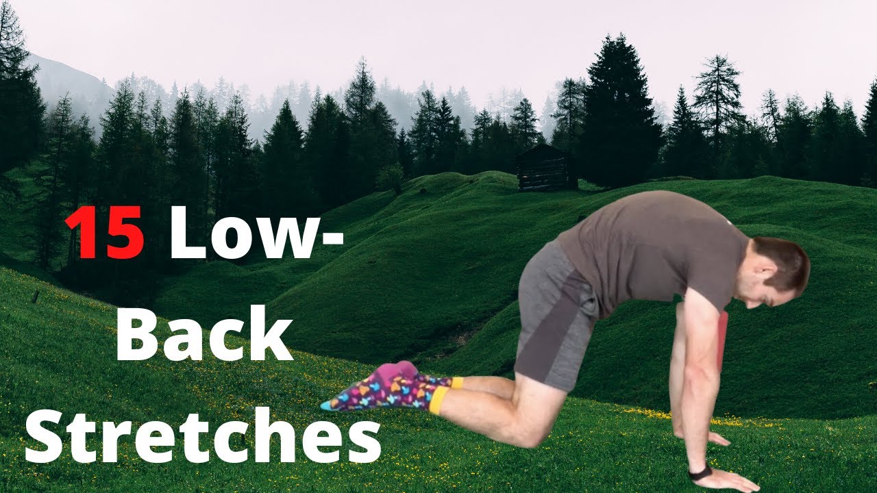 15 Lower Back Stretches For Back Pain Relief - YouTube