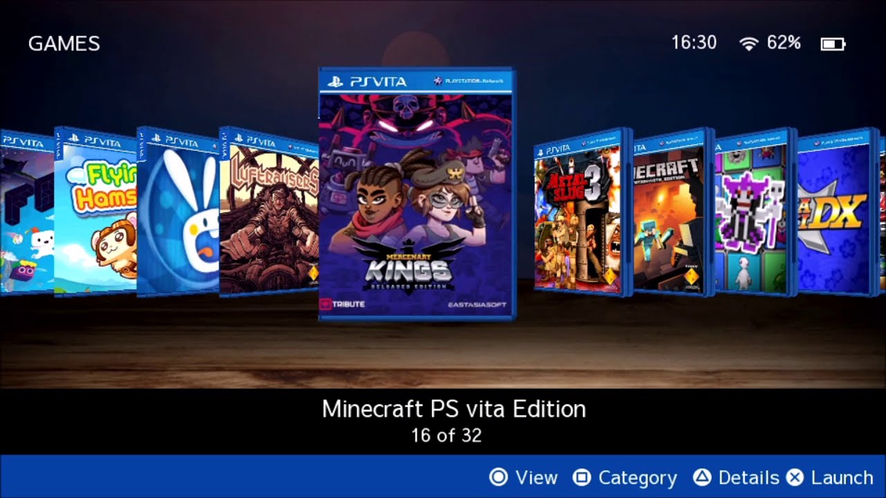HEX-Flow Launcher 0.3 - PS Vita Preview (VitaHEX Games) - YouTube