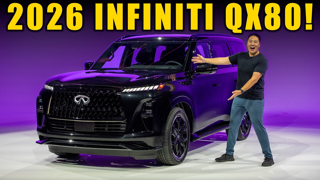 2026 Infiniti QX80 Sport Walkaround and Interior! | NEW TRIM - YouTube