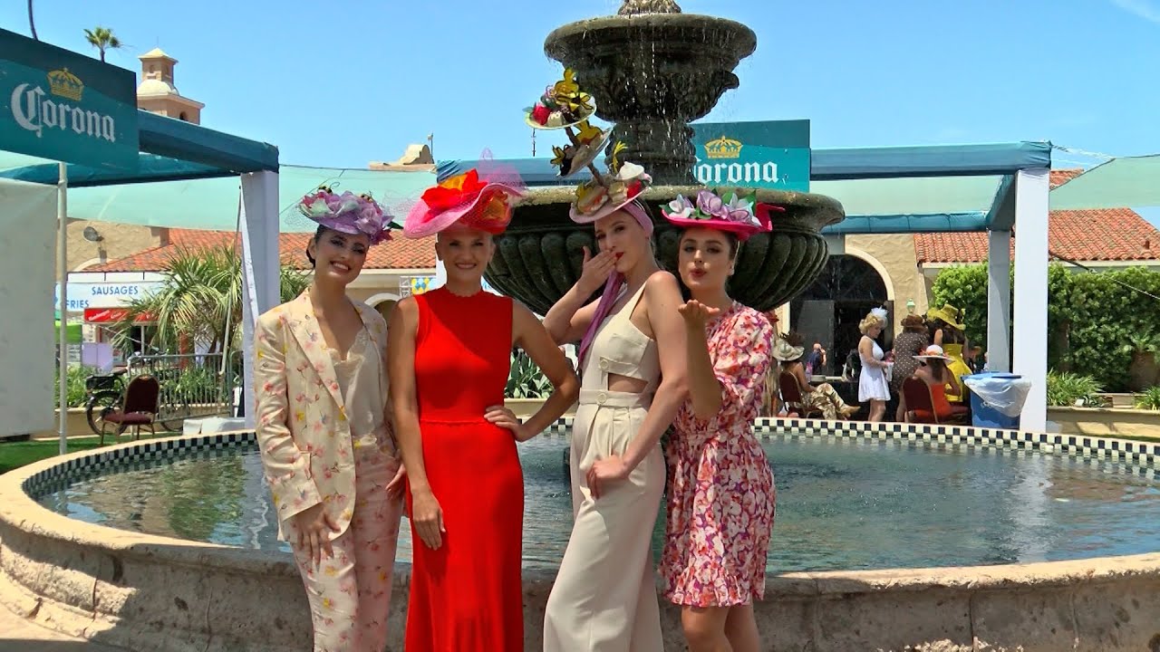 Del Mar draws sellout for opening day - YouTube