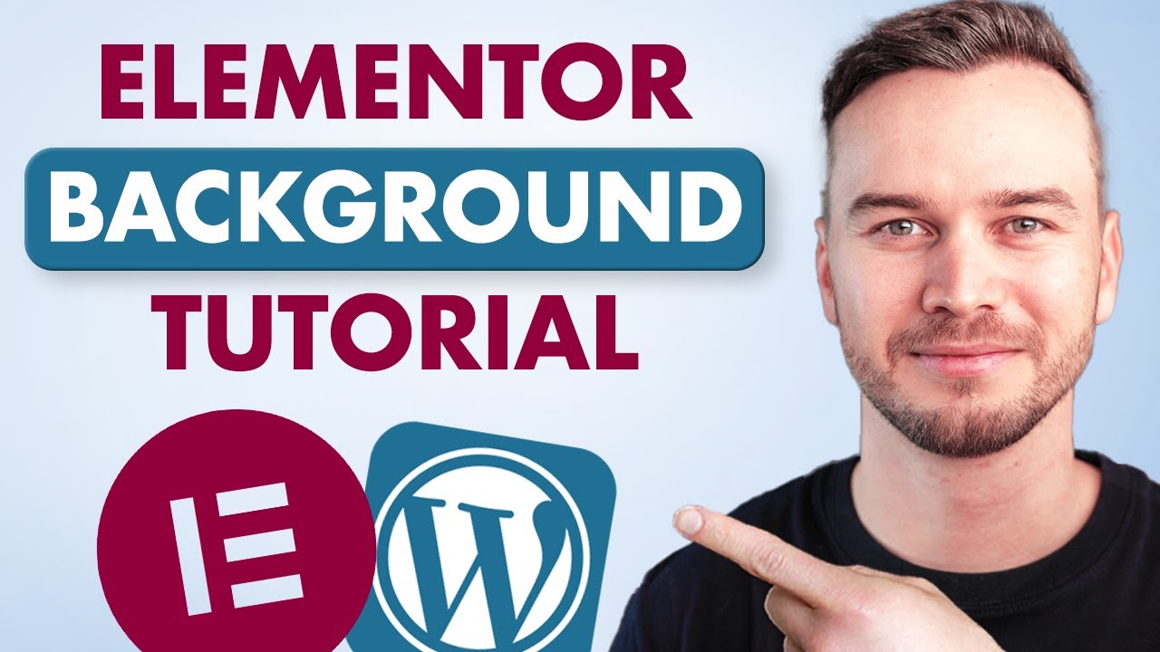 How to Change the Background in Elementor - Step by Step - YouTube