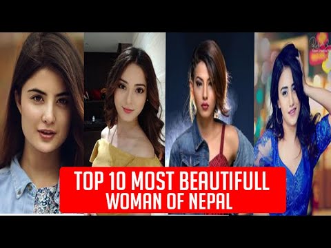 Top 10 Most Beautiful Woman Of Nepal - YouTube