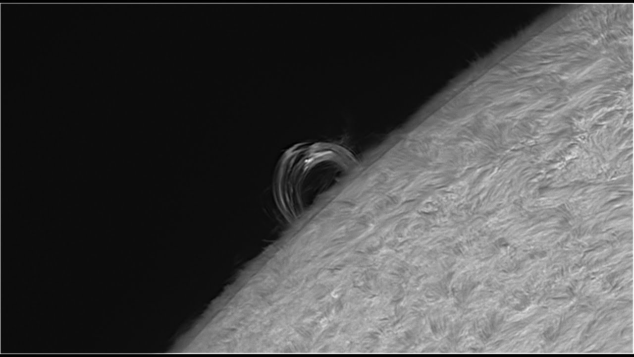 Loop prominence : 2025 4 20 - 10 59 42 (JST) - YouTube