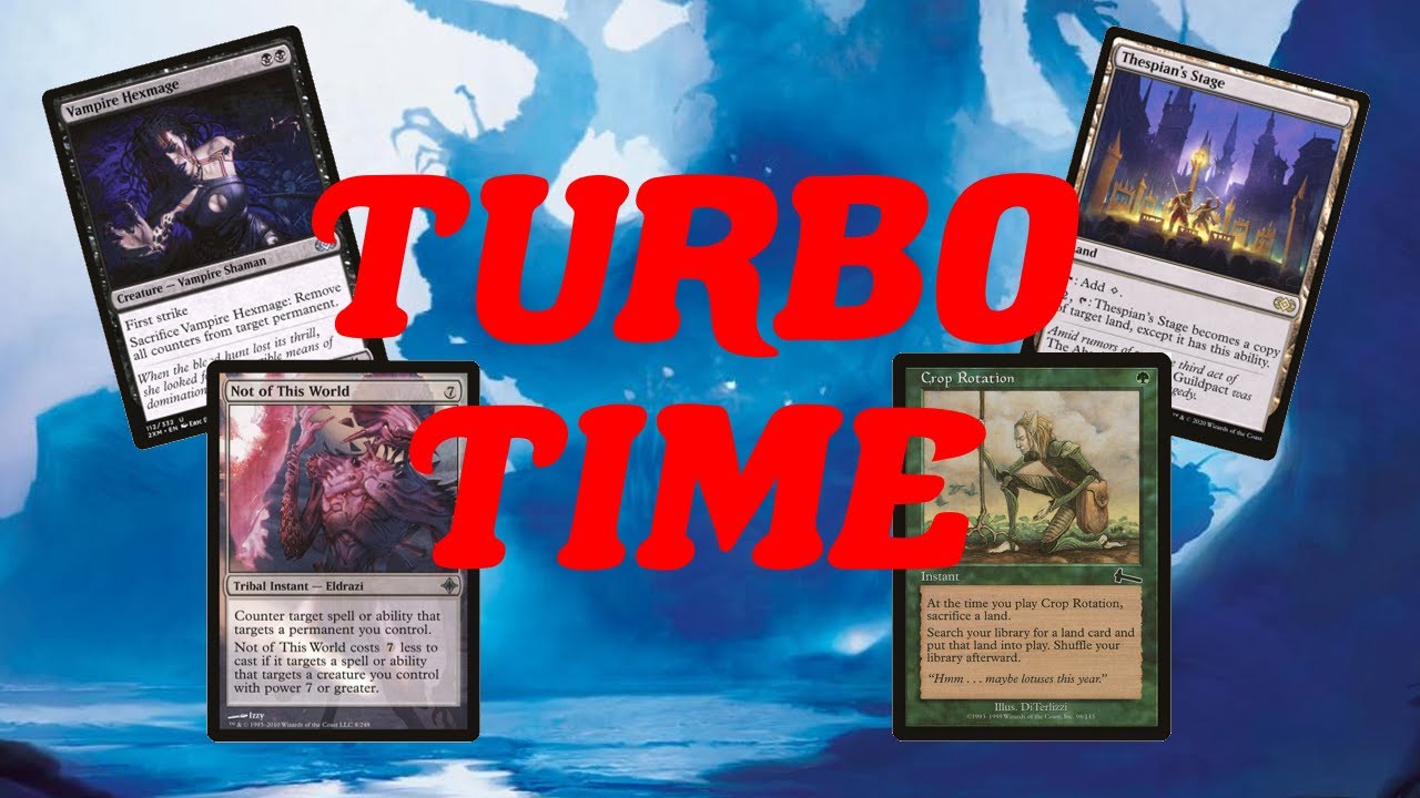 TURBO TIME! Legacy Dark Depths / Vampire Hexmage / Thespian's Stage ...