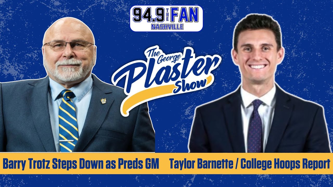 February 2: Barry Trotz Steps Down as Preds' GM | Taylor Barnette - YouTube