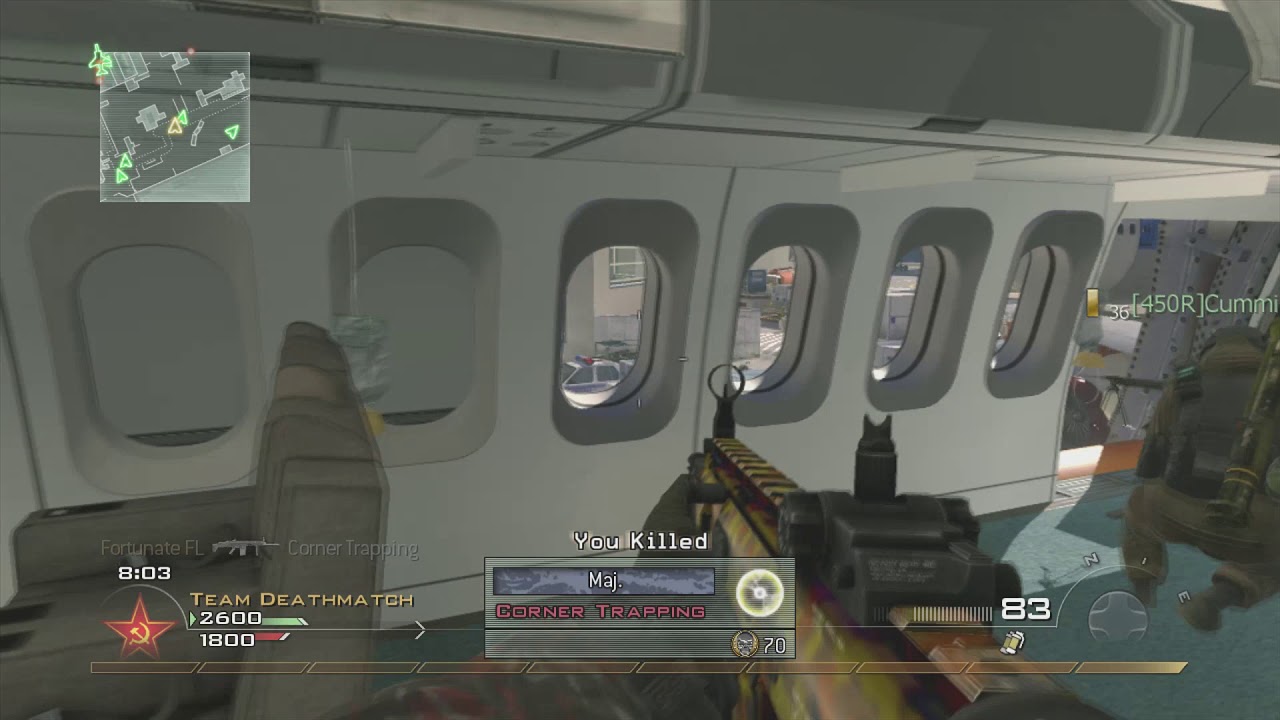 MW2- 1 Sensitivity Tactical Nuke Challenge - YouTube