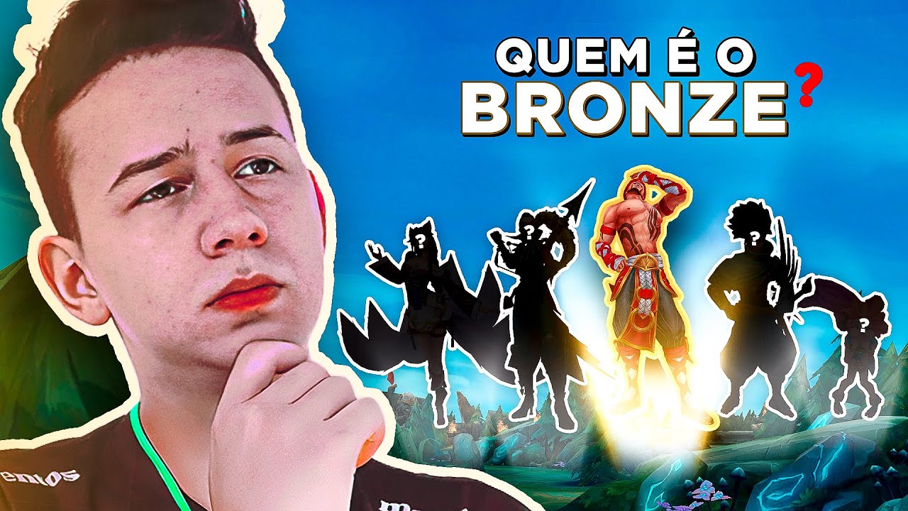 Descubra quem é o BRONZE LEAGUE OF LEGENDS - COM JOGADORES DE VERDADE ...