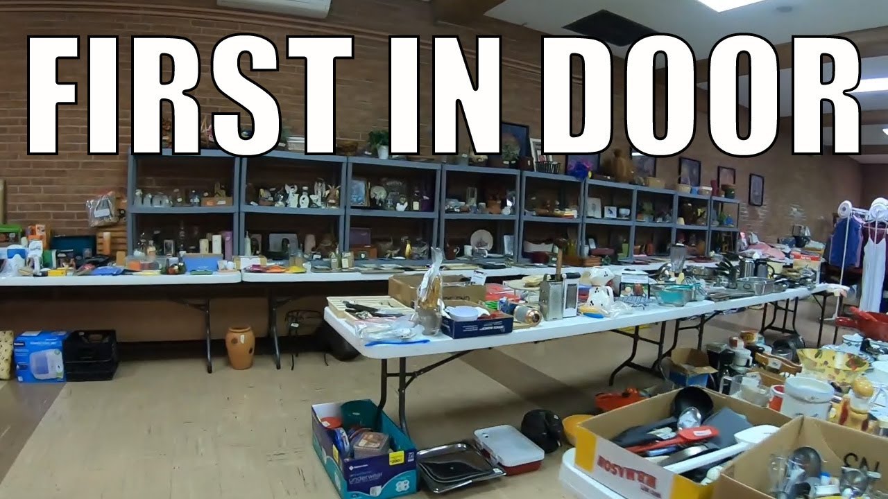 Rummage Sale Treasure Hunting MADNESS - Pyrex Clothes Video Games - YouTube