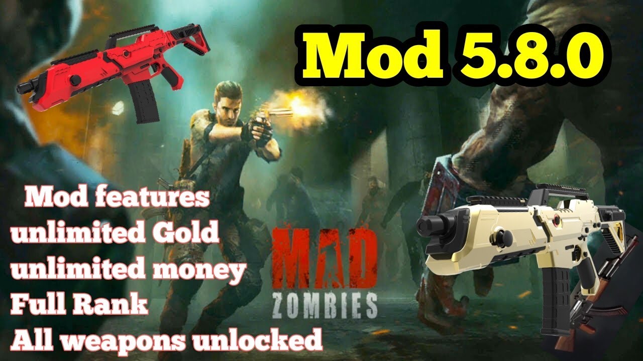 MAD ZOMBIES : Offline Zombies Games | MAD ZOMBIES MOD APK - YouTube
