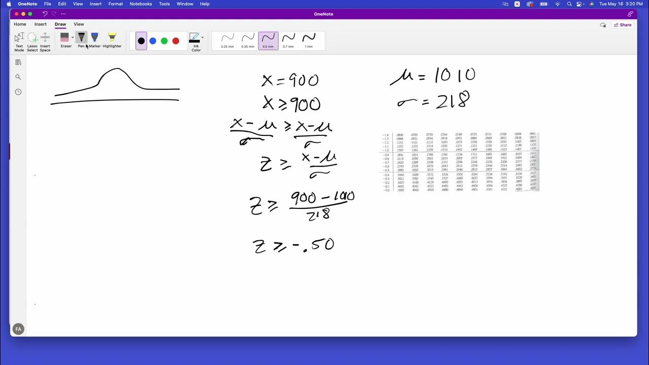 Using Z scores to solve problems Source - YouTube