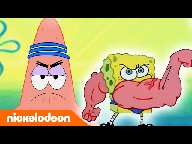 Spongebob Che Solleva Pesi Vizionează SpongeBob Pantaloni Pătraţi,