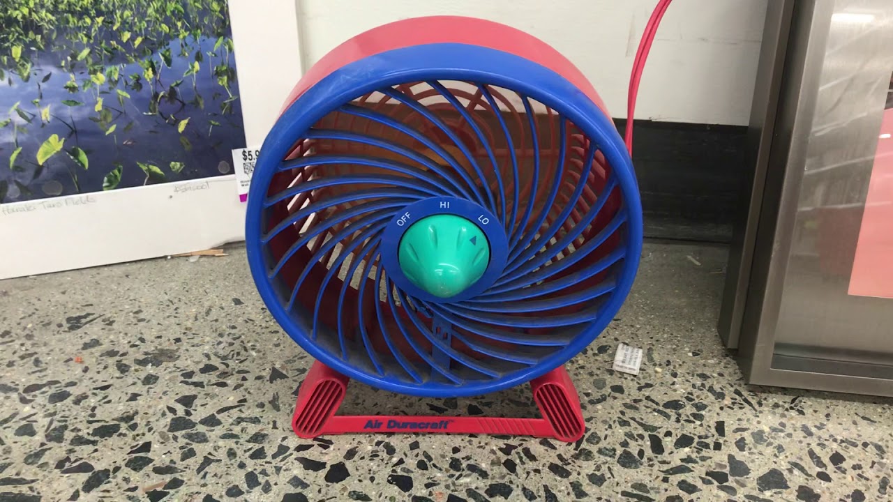 Air Duracraft Desk Fan (Rainbow)(Quick Test) - YouTube