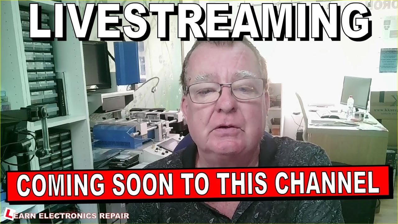 Live Streaming on Learn Electronics Repair - Coming Soon. Find Out What ...