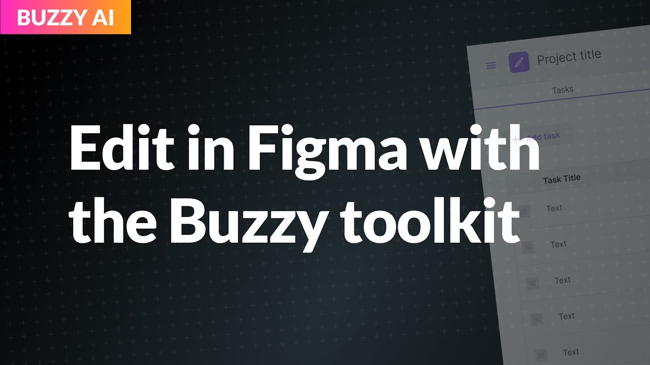 Edit a Buzzy AI app in Figma with the toolkit - add a whole new screen ...