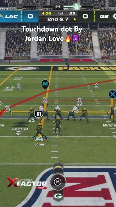 Touchdown Dot By Jordan Love🔥 Madden24 Touchdown Madden23