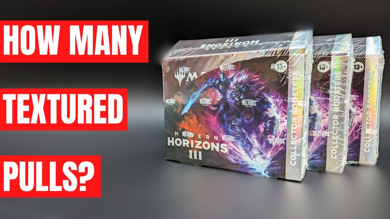 Modern Horizons 3 THREE Collector Box Opening #MTG Ships June 7 - YouTube