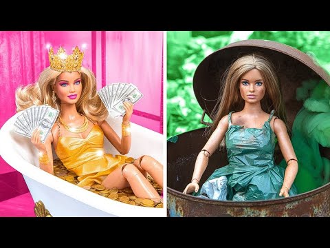 🔴Live : Rich 💸 Vs Poor Doll 😃 Extreme Makeover By ChiLaLa, La La Life ...