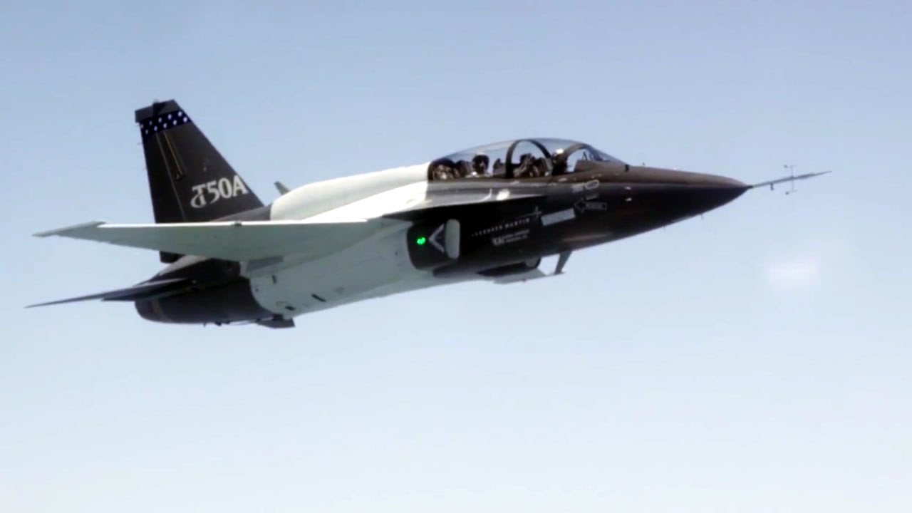 Lockheed Martin T-50A First Flight HD - YouTube