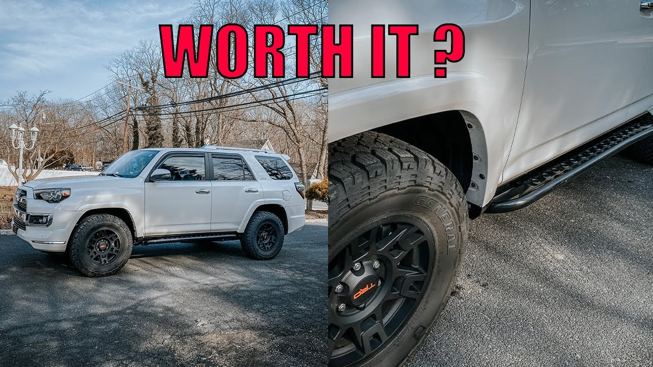 TOYOTA 4RUNNER SHROCKWORKS ROCK SLIDERS - YouTube
