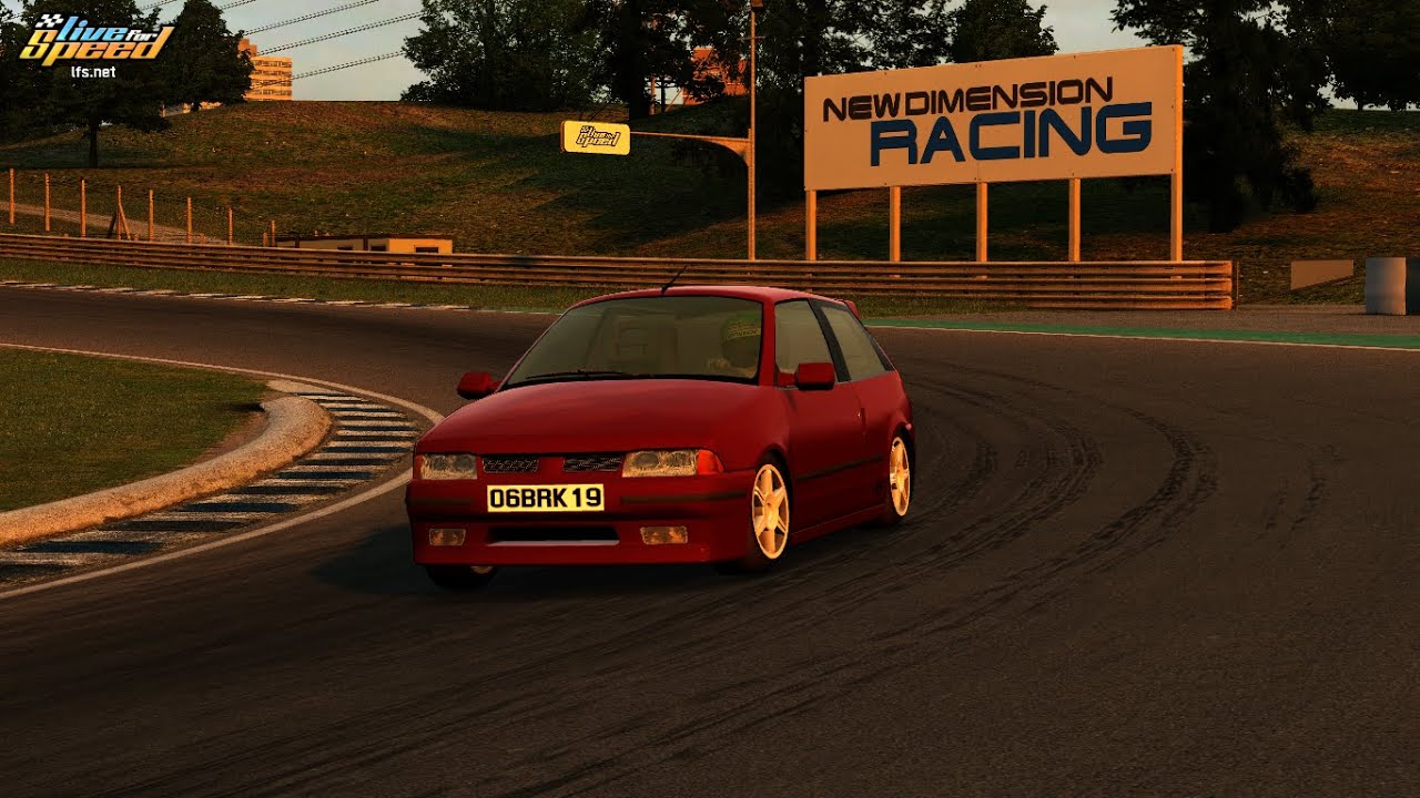 Live For Speed BlackWood Historic XFG| LFS Demo 7D XF GTİ - YouTube