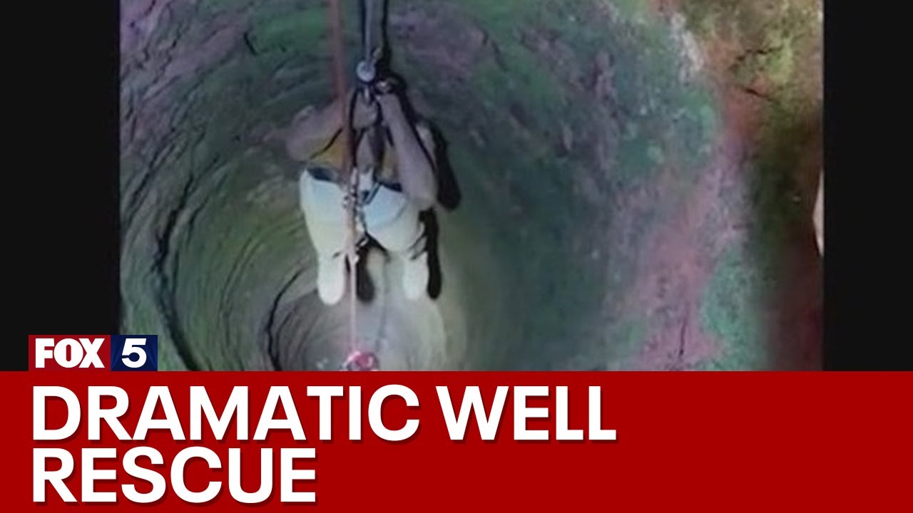 Man rescued from 50-foot well | FOX 5 News - YouTube