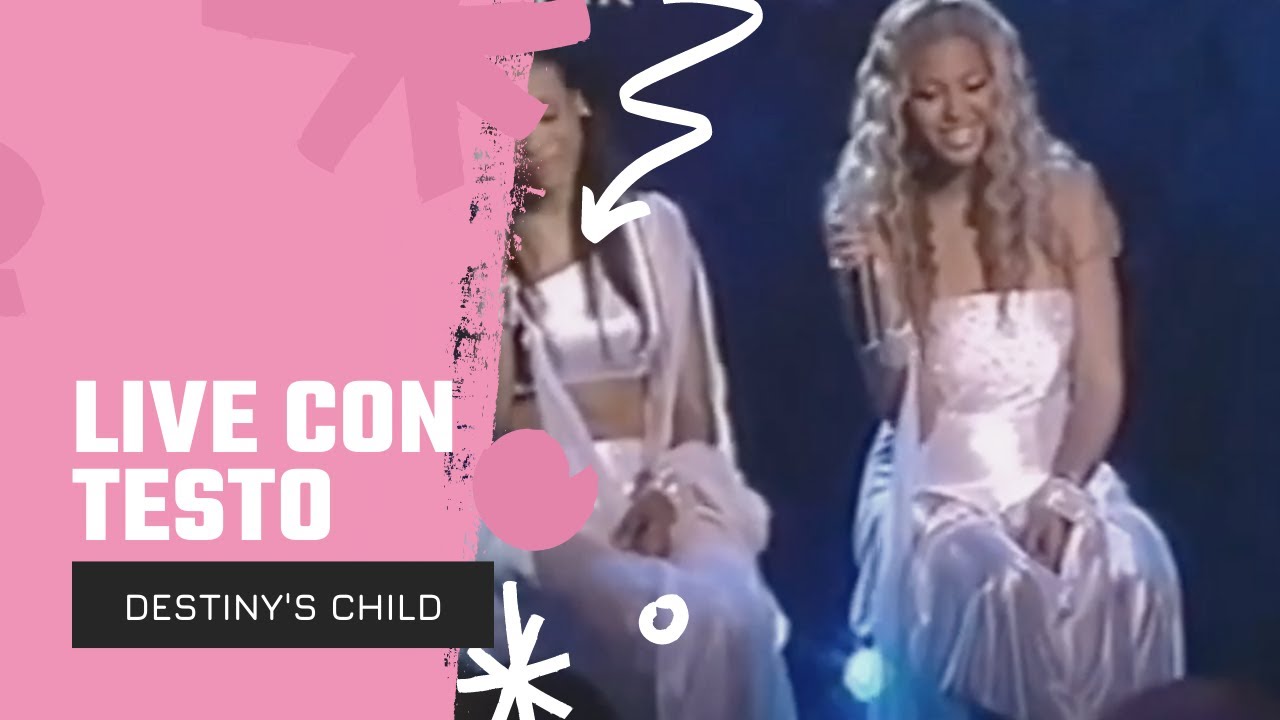 Emotion - Destiny's Child AT @ CD:UK 2001 - LIVE CON TESTO - YouTube