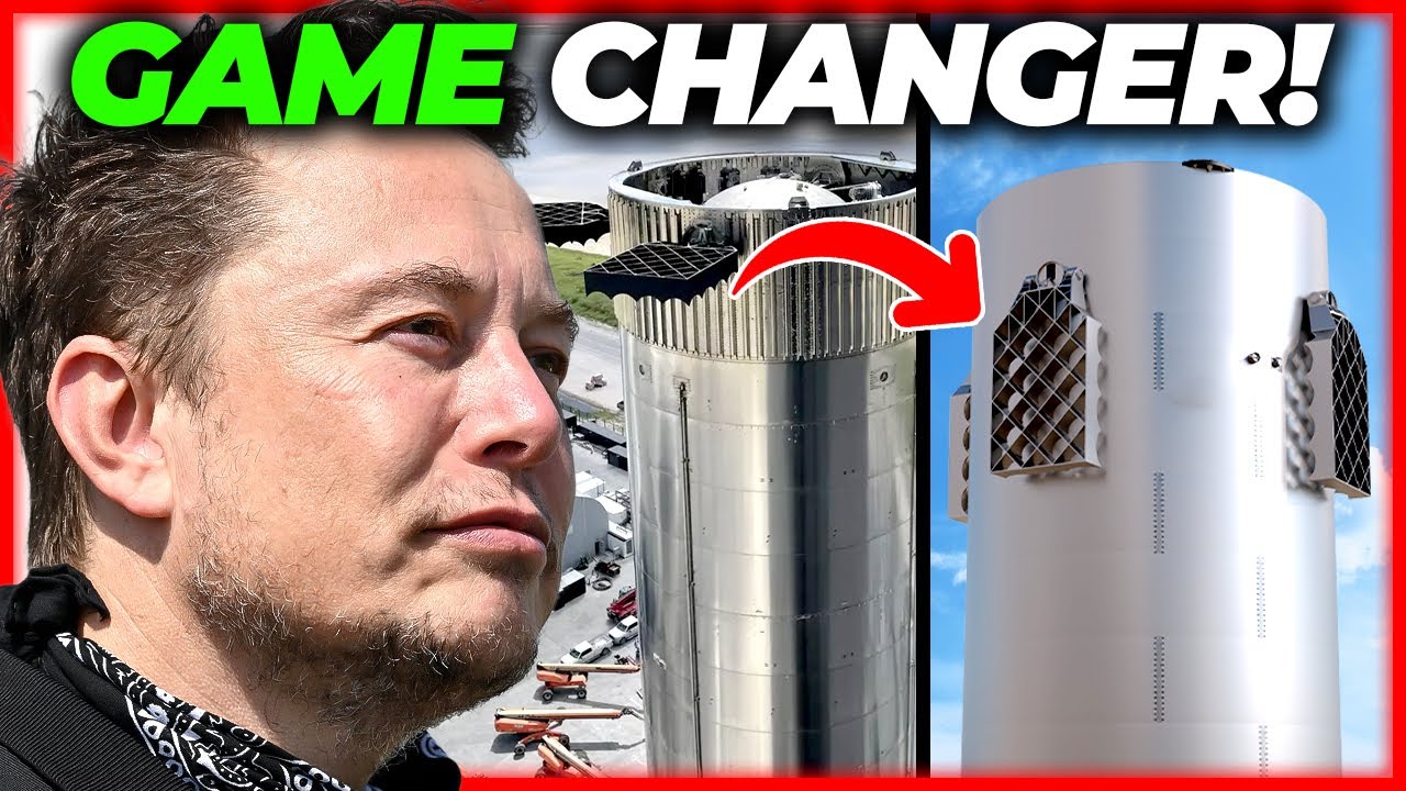 Elon Musk JUST REVEALED SpaceX Starship's New Grid Fins That Changes ...