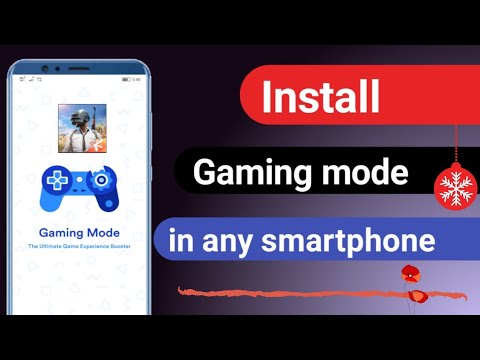 Gaming mode for any smartphone | Game mode for any Android phone | How ...