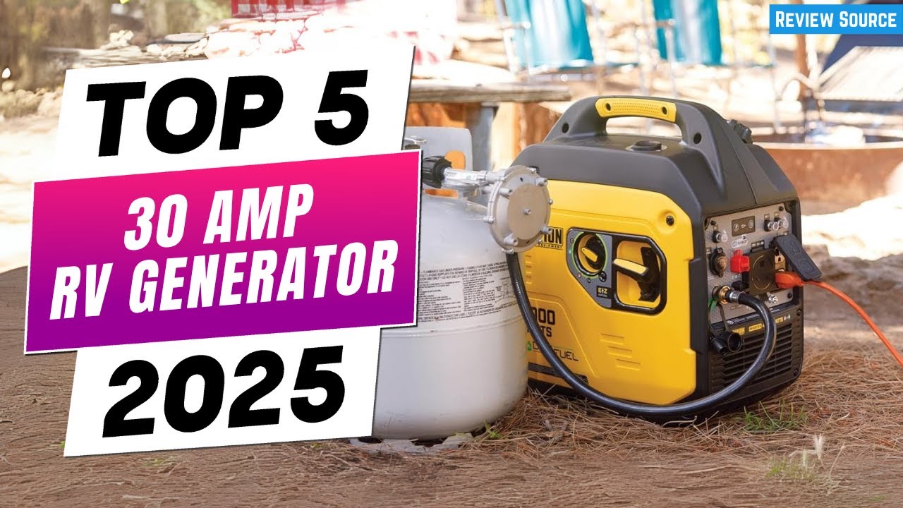 Top 5 Best RV Generators 30 Amp Dual Fuel 2025 | Quiet, Portable ...