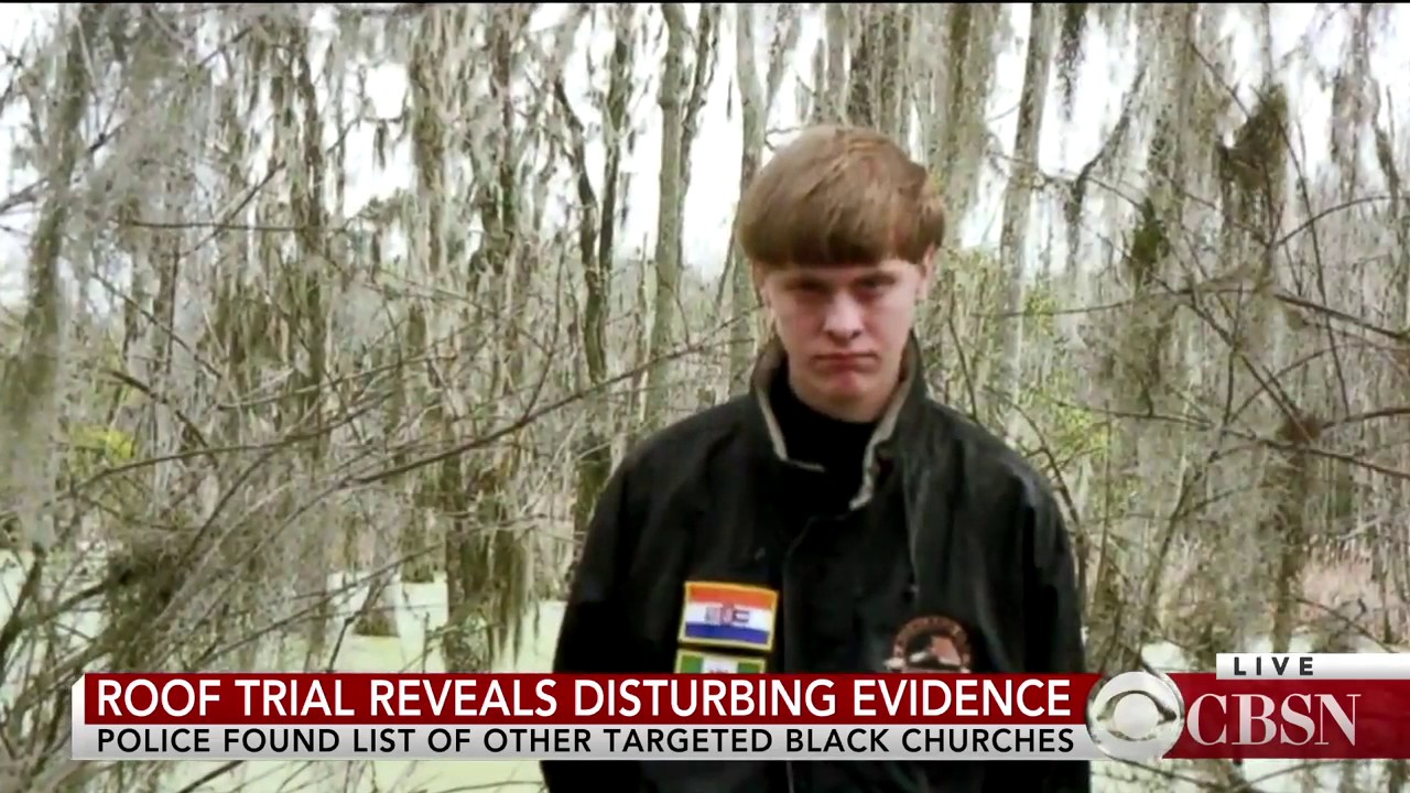 Dylan Roof trial reveals disturbing NEW EVIDENCE - YouTube