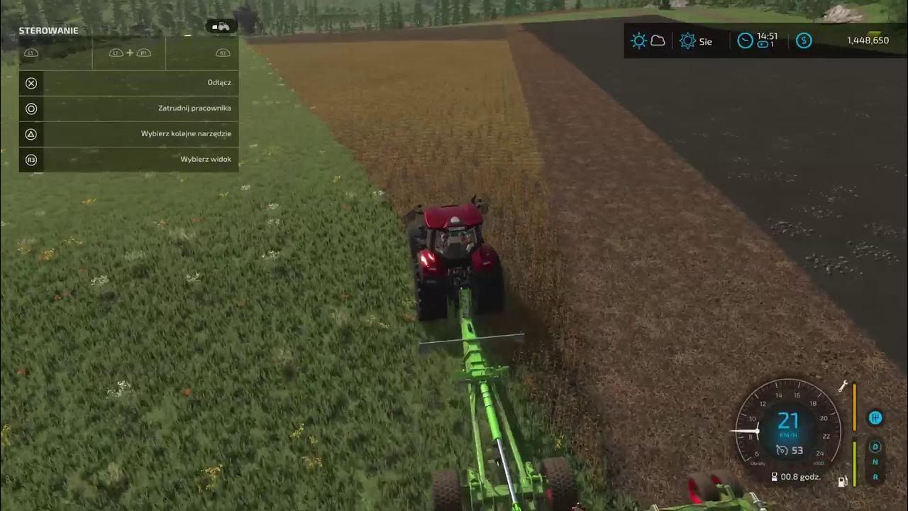 Farming Simulator 22 Ps5 Kariera Sosnowka Youtube