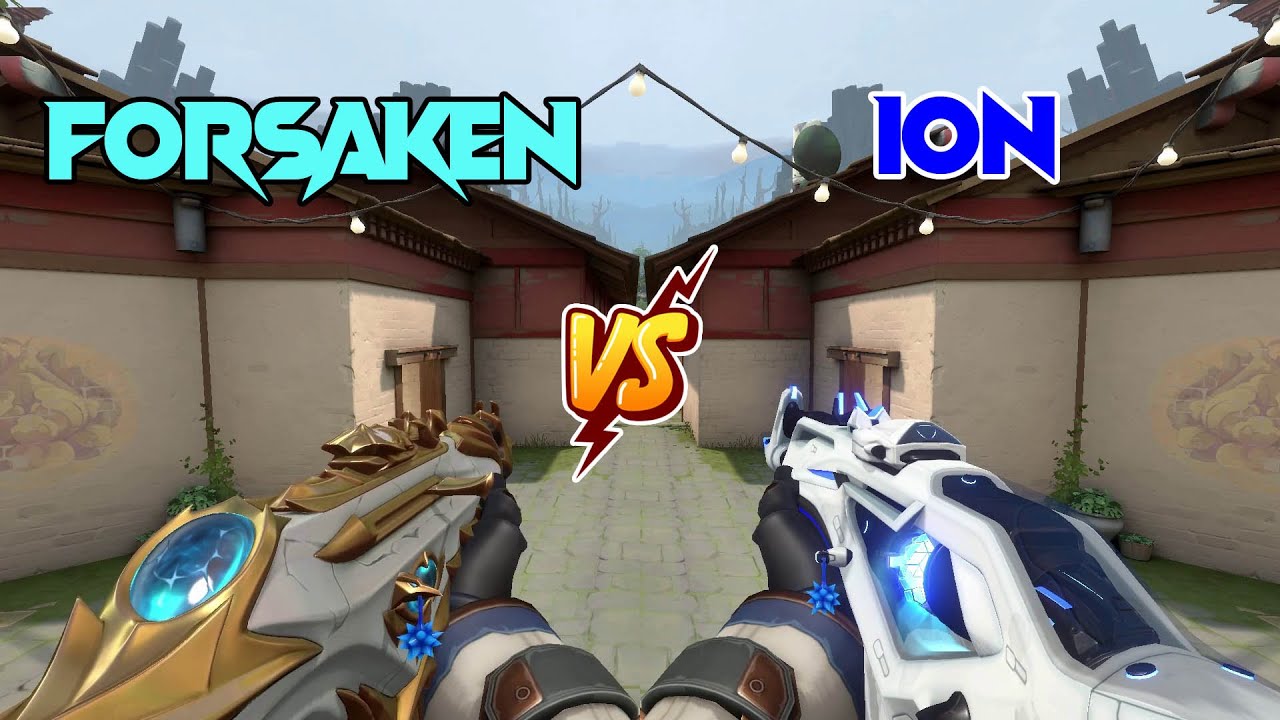 ION Vandal VS Forsaken vandal - VALORANT Best Vandal Skins - YouTube