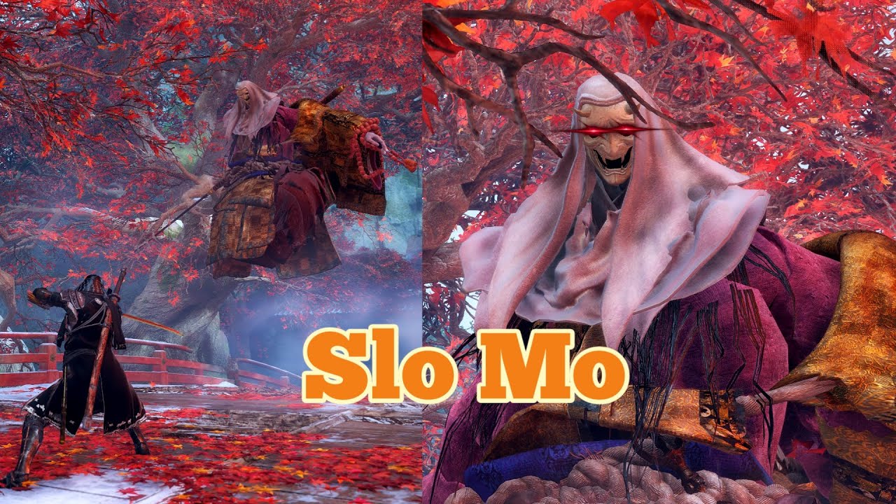 Sekiro Shadows Die Twice: Slo Mo #3 | True Monk Boss Fight| Slow Motion ...