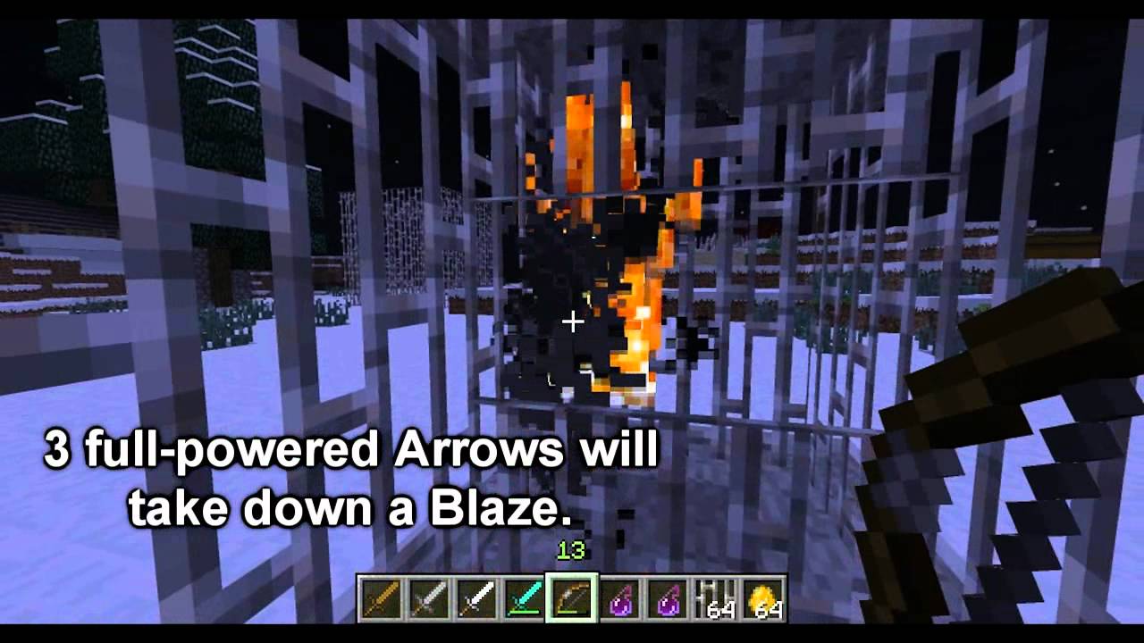 Minecraft Mob Guide - Blaze - YouTube