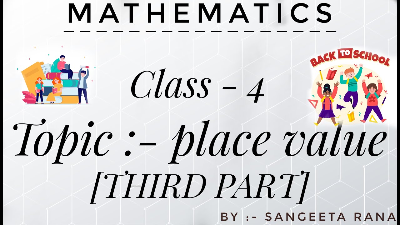 Maths Class-4 (chapter-1) - YouTube