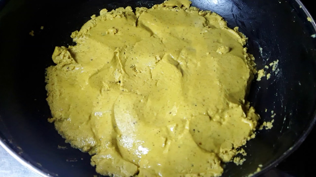 tasty basin laddu making at home yummy paradise - YouTube
